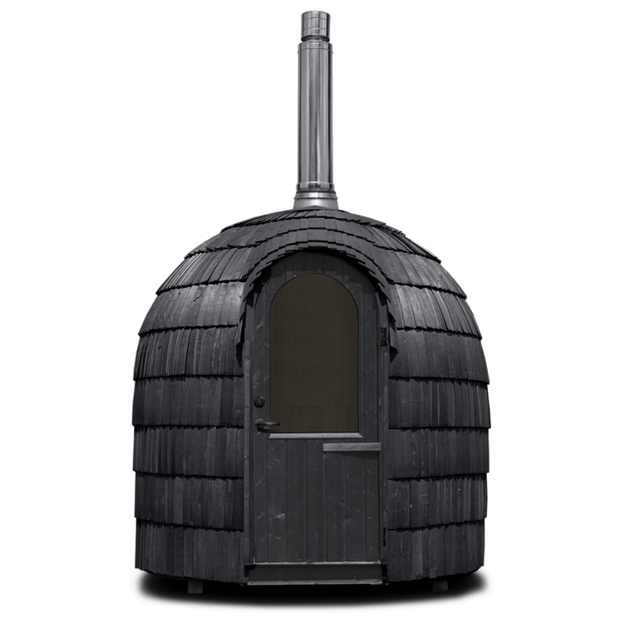 Iglucraft Single Iglusauna 4-Person Luxury Outdoor Sauna Cabin