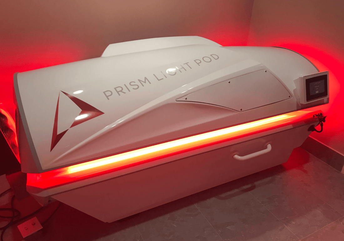 Prism Light Pod Full-Body Red Light Therapy Bed - Premium Saunas